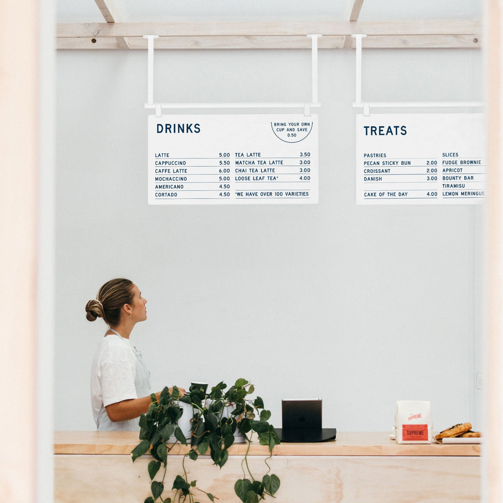 Menu Display Ideas | Kitchen Menu Ideas | Home & Businesses – George ...