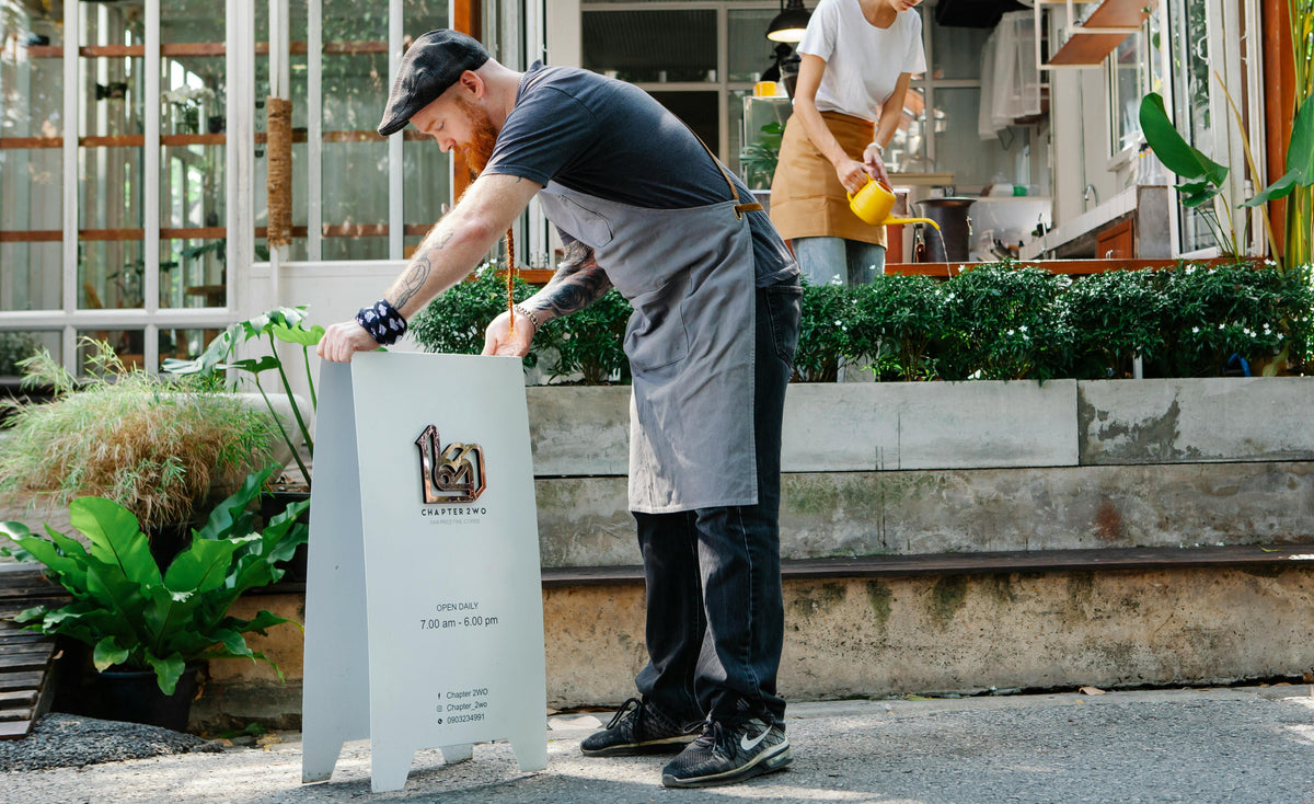 Large Sidewalk Signs: 2026 Guide to Design, Materials & ROI – George ...
