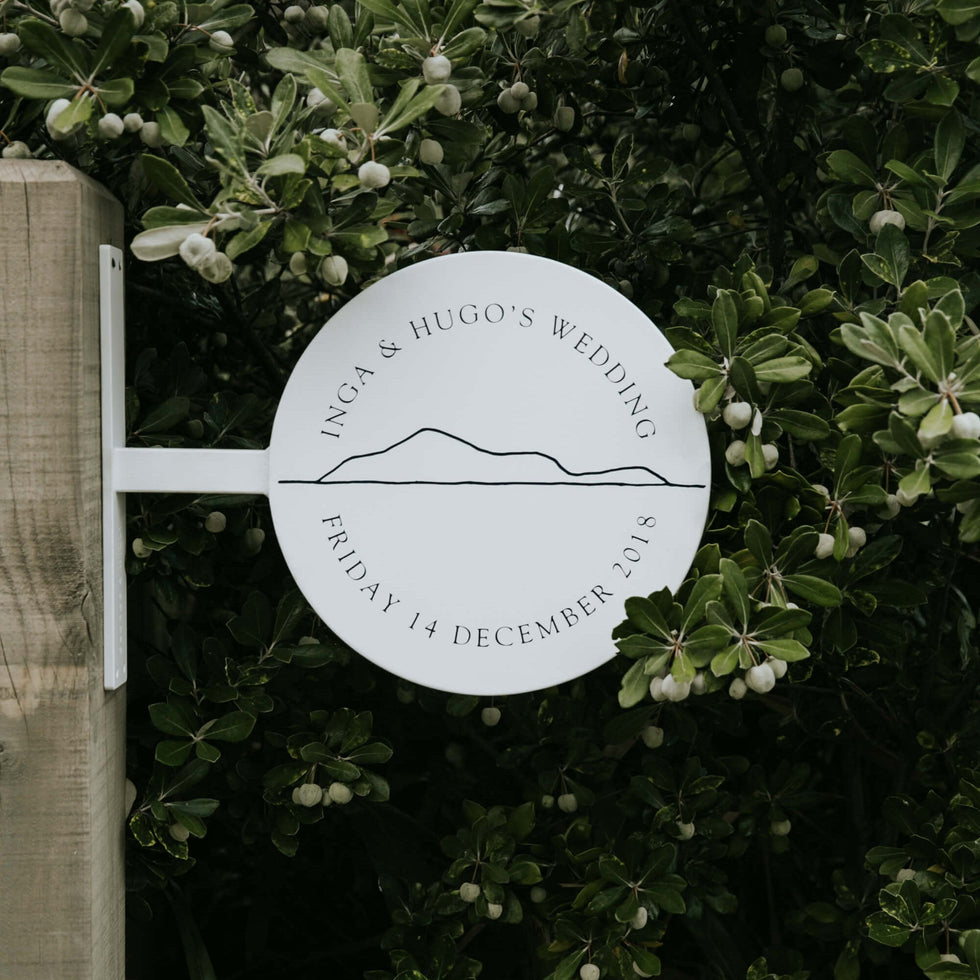 Signage For Weddings | Minimalist Wedding Signage | George & Willy ...