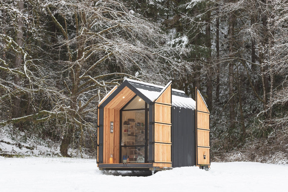 Stephen Elliott / Drop Structures | Tiny Home Design – George and Willy