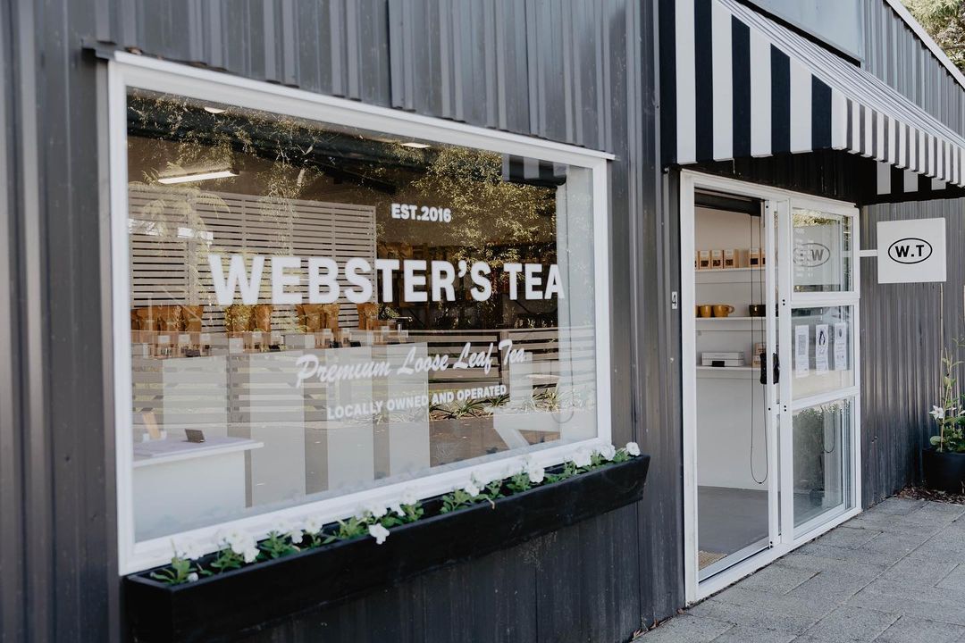 Webster's Tea Tour | George & Willy | Business Signage and Displays ...
