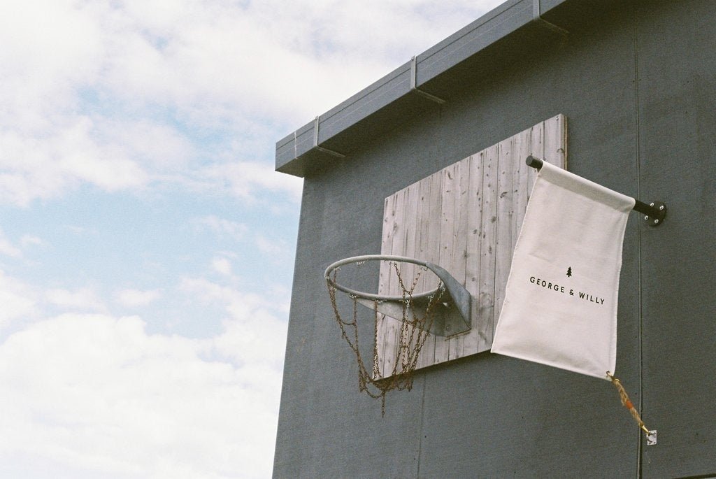 Workshop Flag – George and Willy