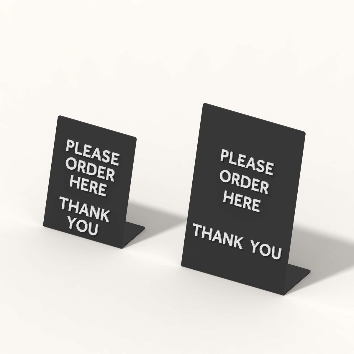 Large Custom Counter Sign Displays | George & Willy – George and Willy