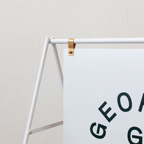 Large Sidewalk Sign | Metal Outdoor Shop Sign | George & Willy – George ...