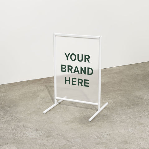 Large Poster Sign | Changeable Sign Frame | George & Willy – George and ...