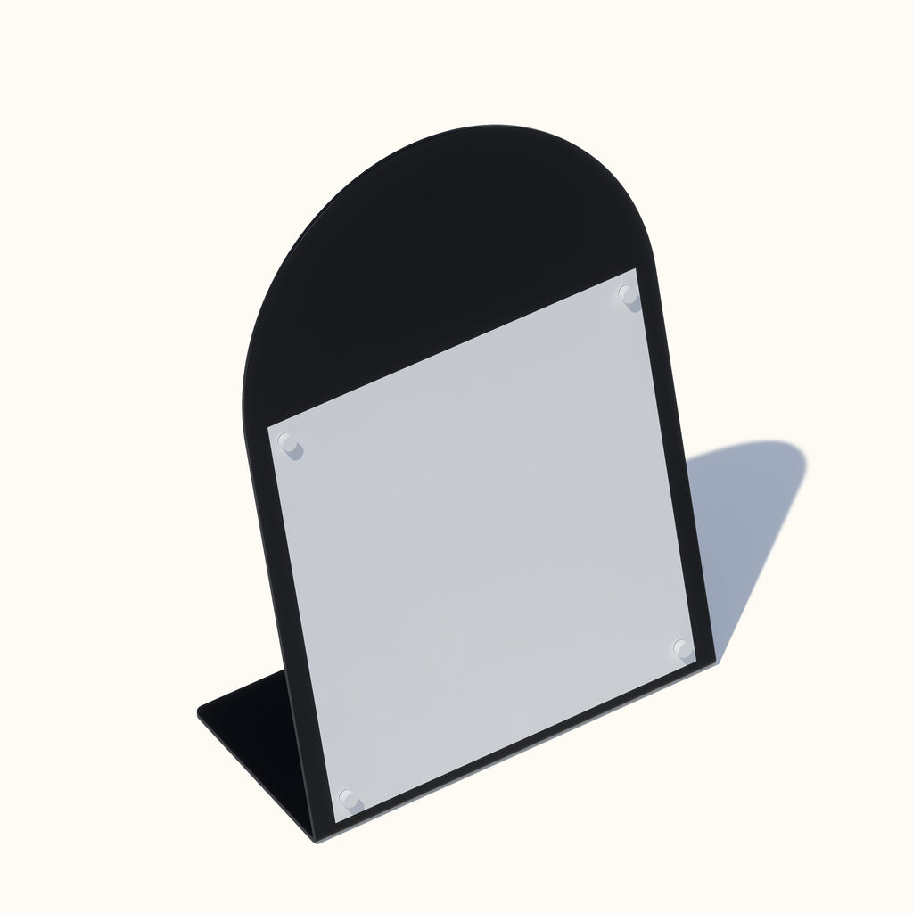 Large Round Custom Counter Sign Displays - George & Willy