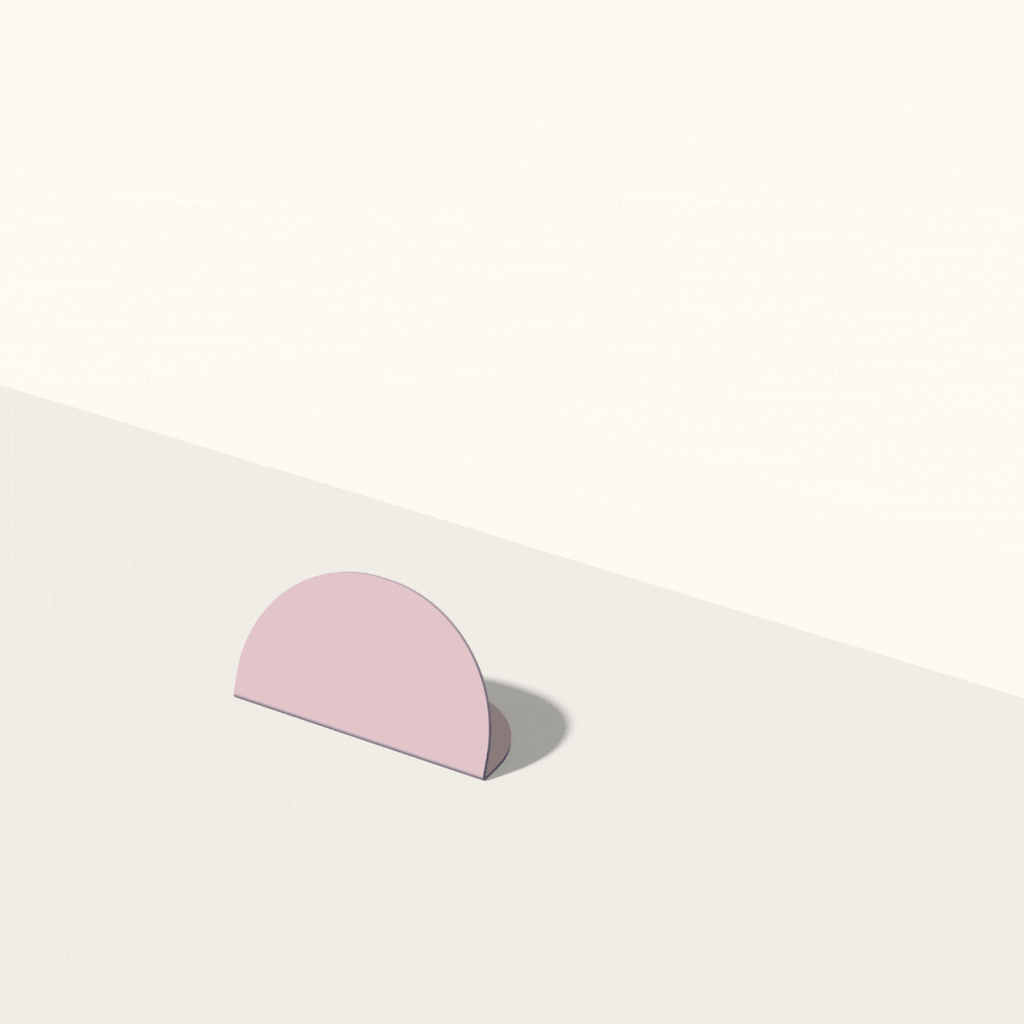 Medium Round Custom Counter Sign Displays - George & Willy