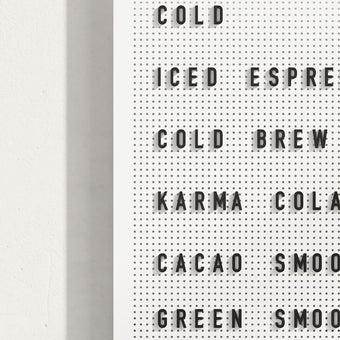 Peg Letter Board | Letter Peg Board Sign | George & Willy – George and ...
