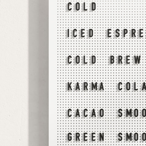 Peg Letter Board | Letter Peg Board Sign | George & Willy – George and ...