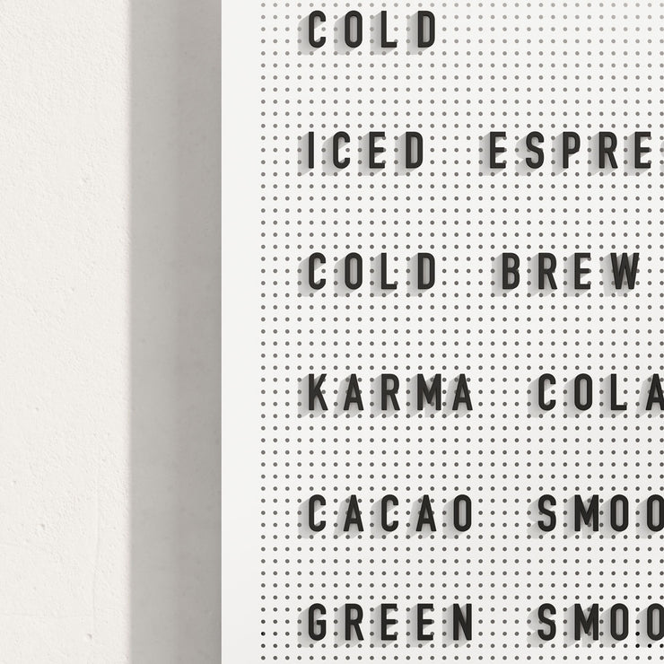 Peg Letter Board | Letter Peg Board Sign | George & Willy – George and ...