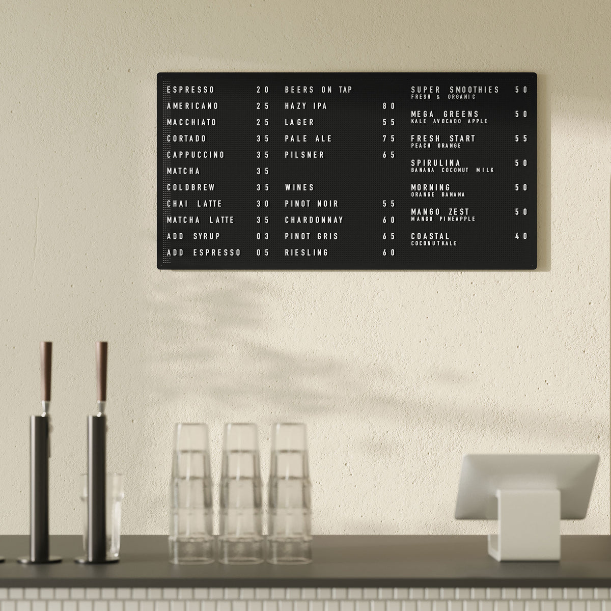 Peg Letter Board | Letter Peg Board Sign | George & Willy