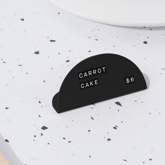 Medium Round Custom Counter Sign Displays - George & Willy – George and ...