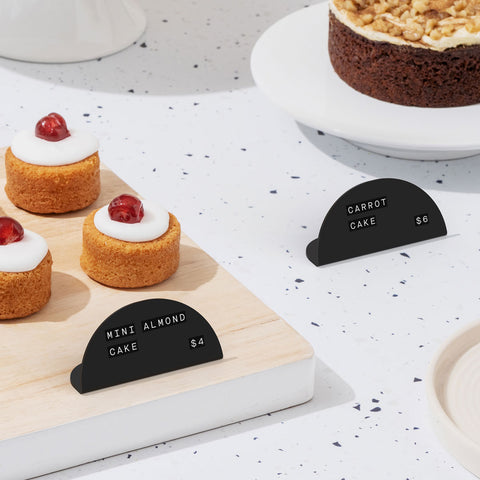 Medium Round Custom Counter Sign Displays - George & Willy – George and ...