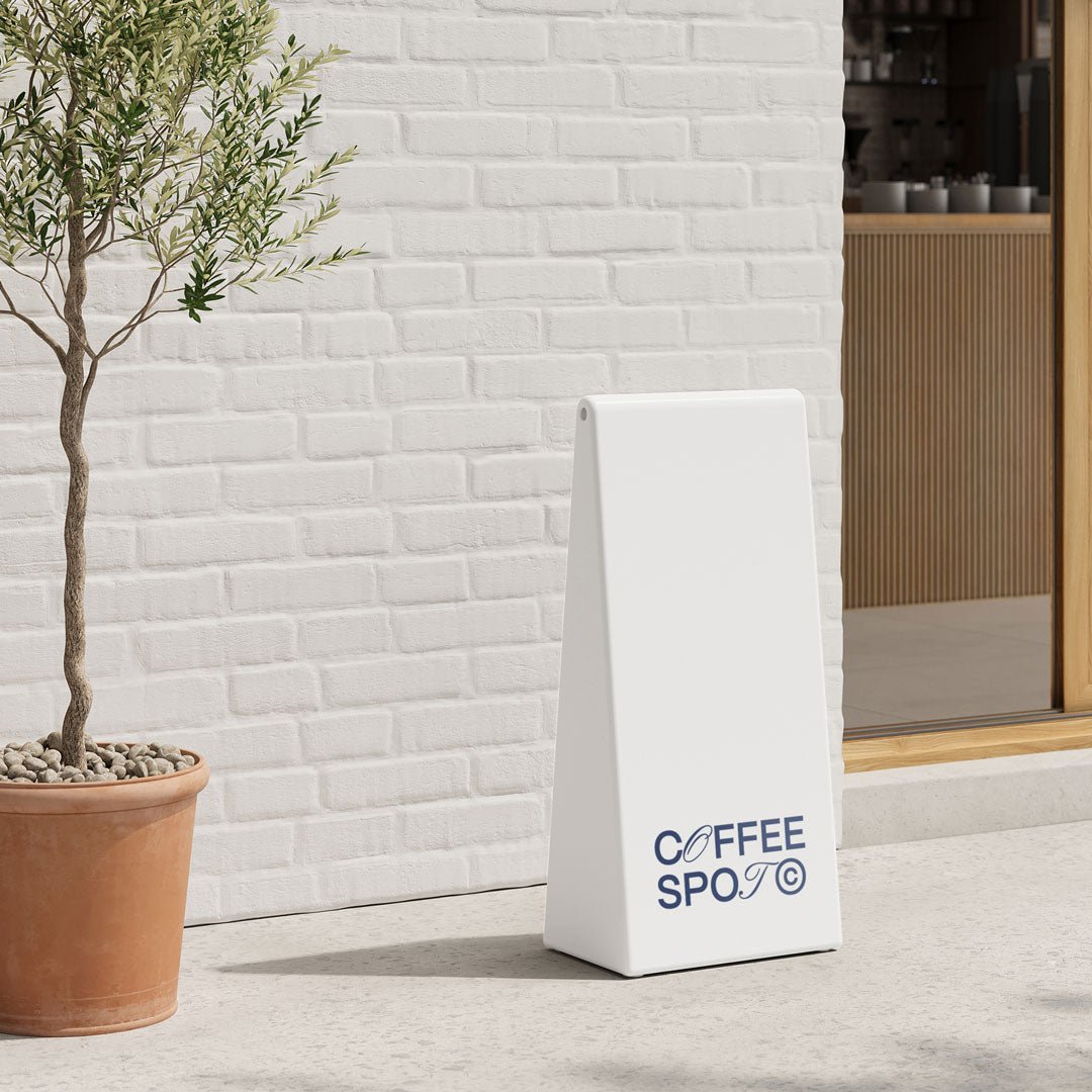 A Frame Box Sign | Standing Plastic Box Signs | George & Willy – George ...