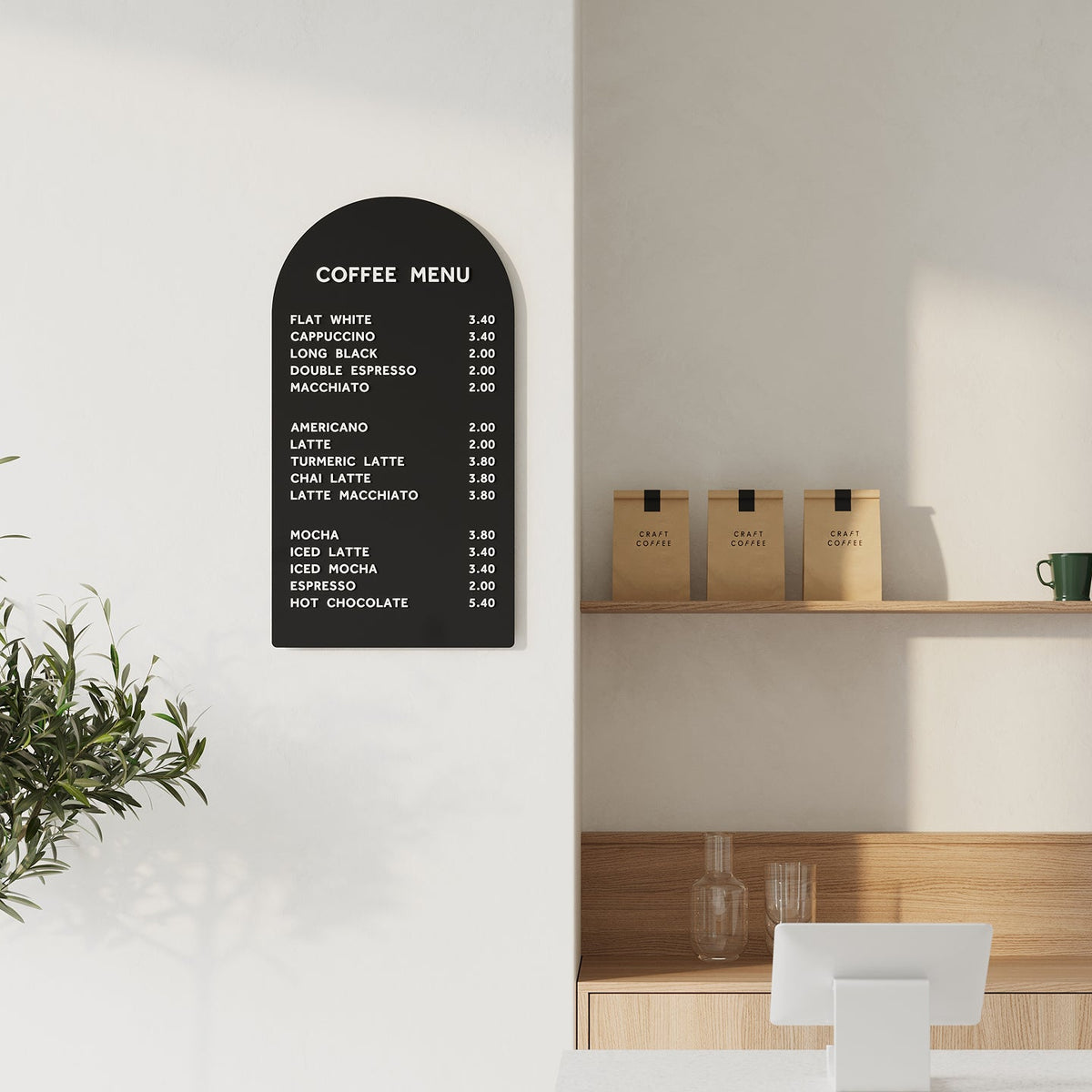 Menu Displays | Menu Boards | George & Willy