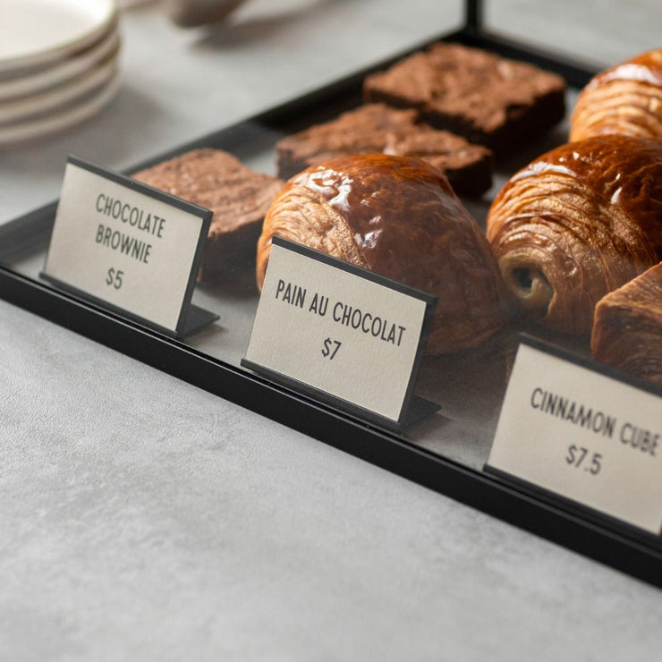 Custom Card Counter Signs | George & Willy