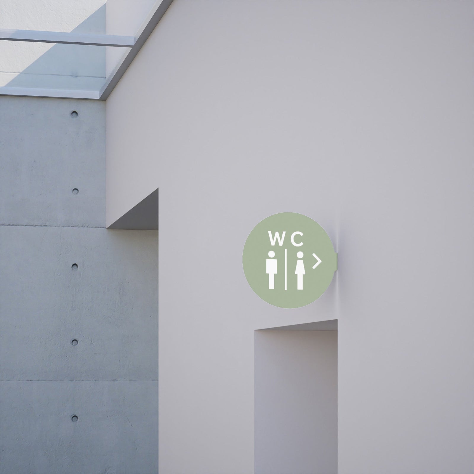 Circle Blade Sign | George & Willy