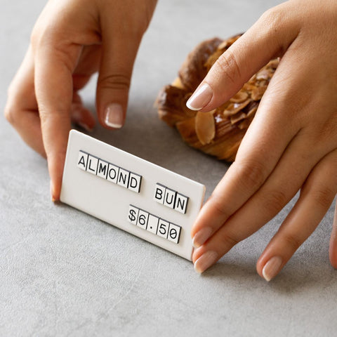 Custom Counter Sign Displays - George & Willy – George and Willy