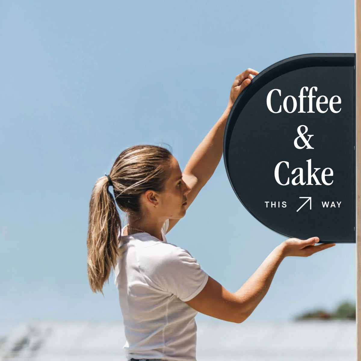 Half Round Wall Sign | George & Willy