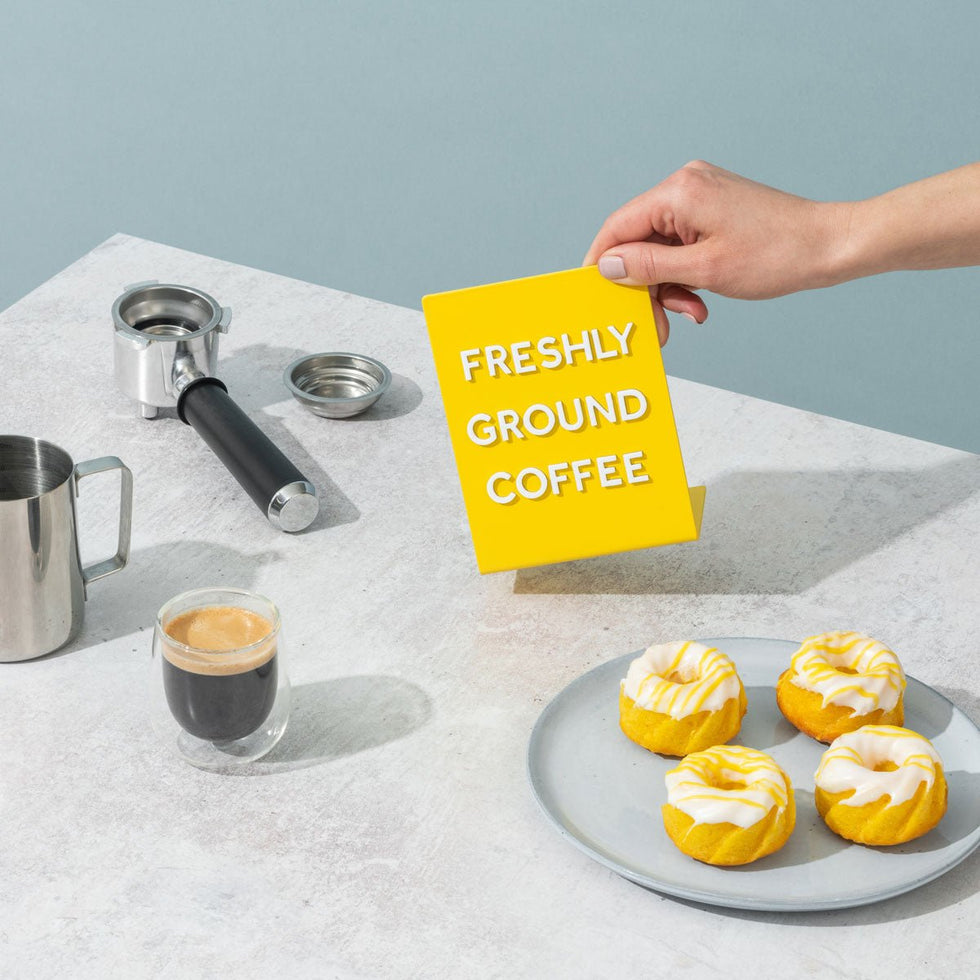 Large Custom Counter Sign Displays | George & Willy