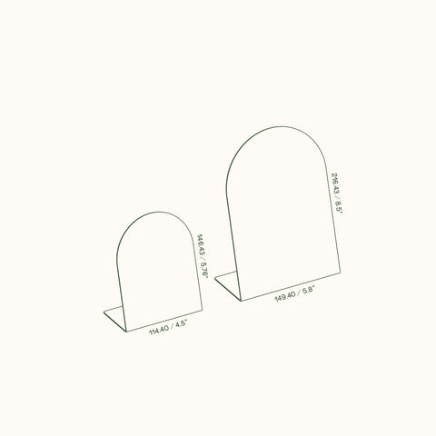 Large Round Custom Counter Sign Displays - George & Willy – George and ...