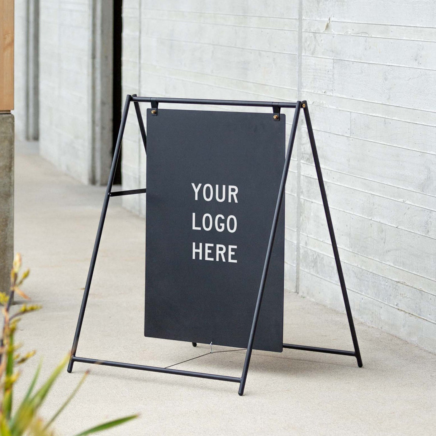 Large Sidewalk Sign | Metal Outdoor Shop Sign | George & Willy – George ...