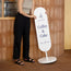 Standing Curve Sign | Free Standing Sign | George & Willy – George and ...
