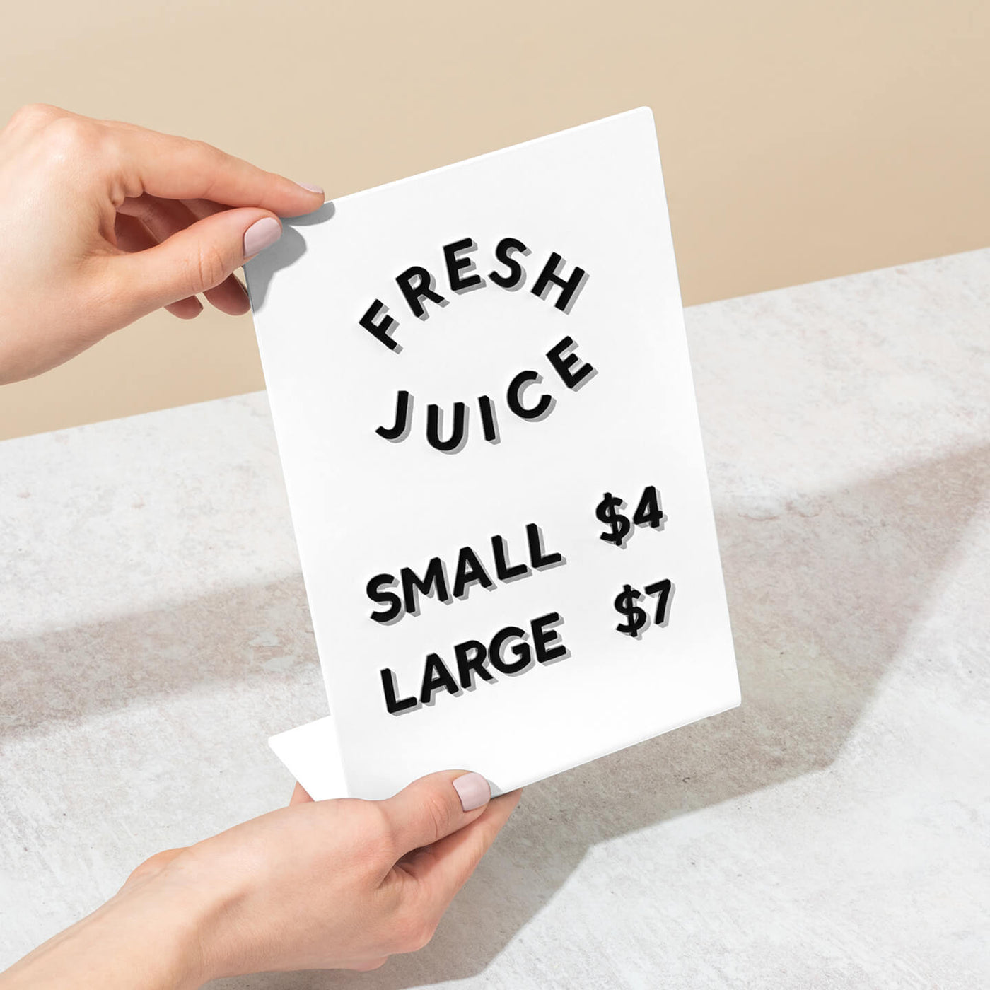 3D Magnetic Letters and Numbers for Menu Boards | George & Willy ...