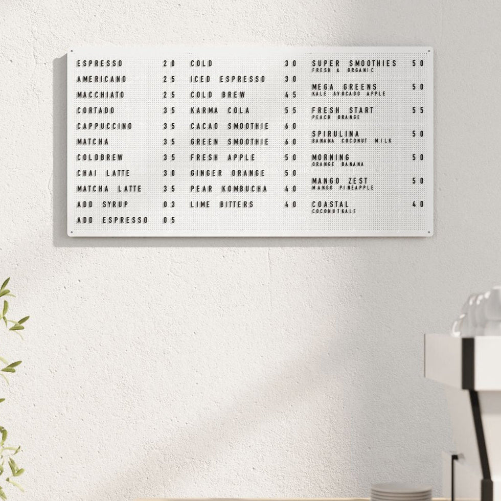 Peg Letter Board | Letter Peg Board Sign | George & Willy – George and ...