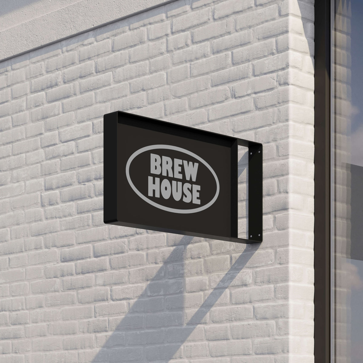 Rectangle Panel Sign | George & Willy