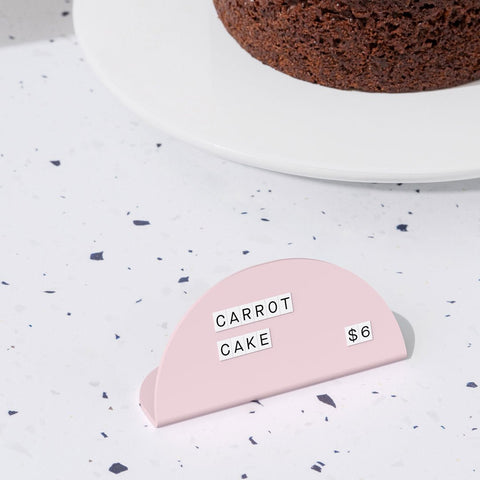 Round Counter Signs | George & Willy