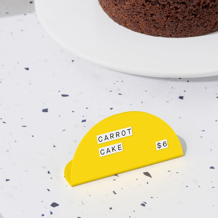 Round Counter Signs | George & Willy