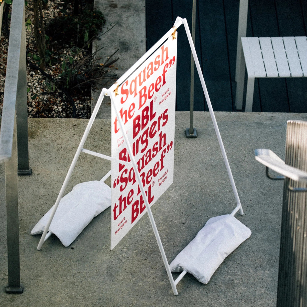 A-Frame Sign Sandbag Weights | George & Willy