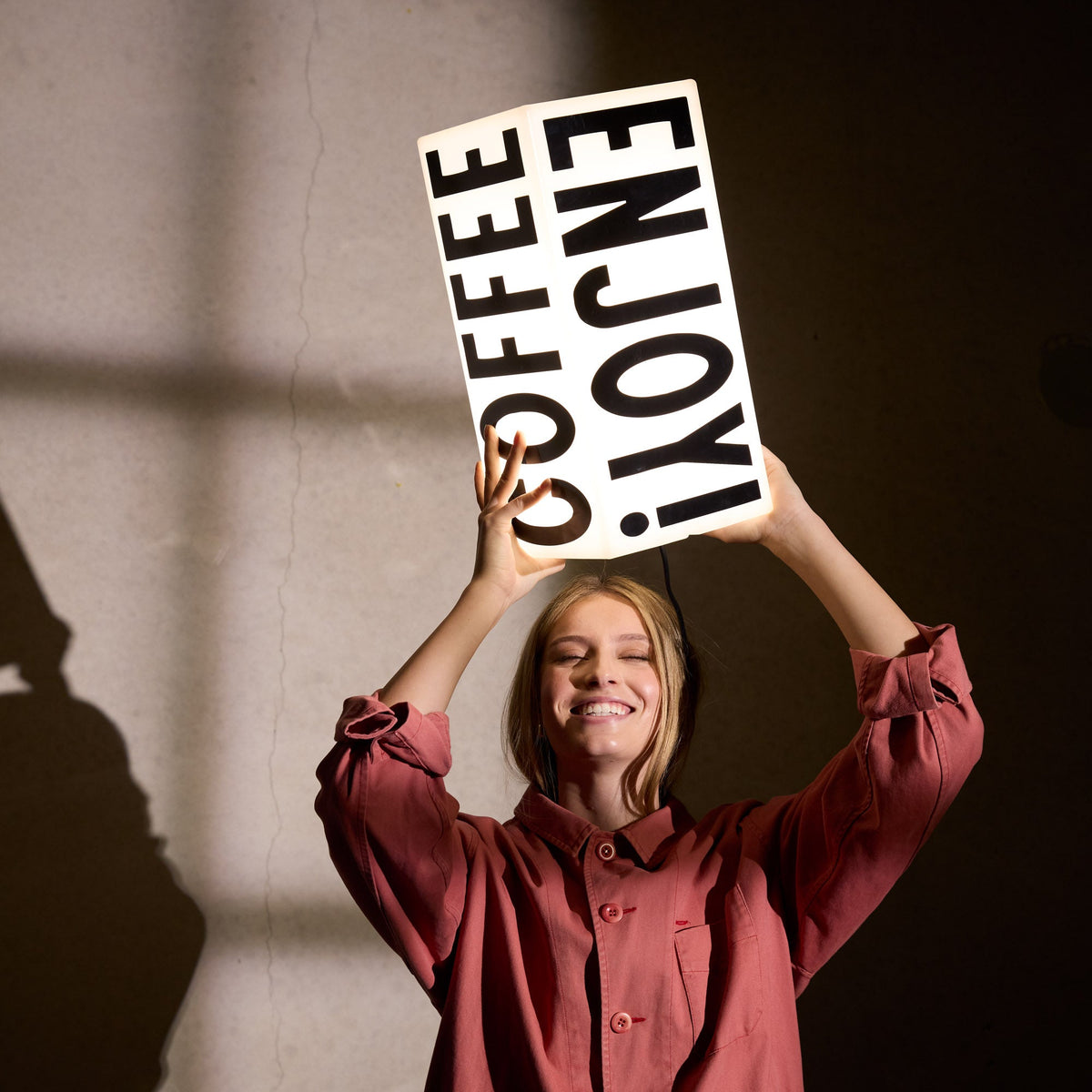 Simple Light Box Sign | George & Willy