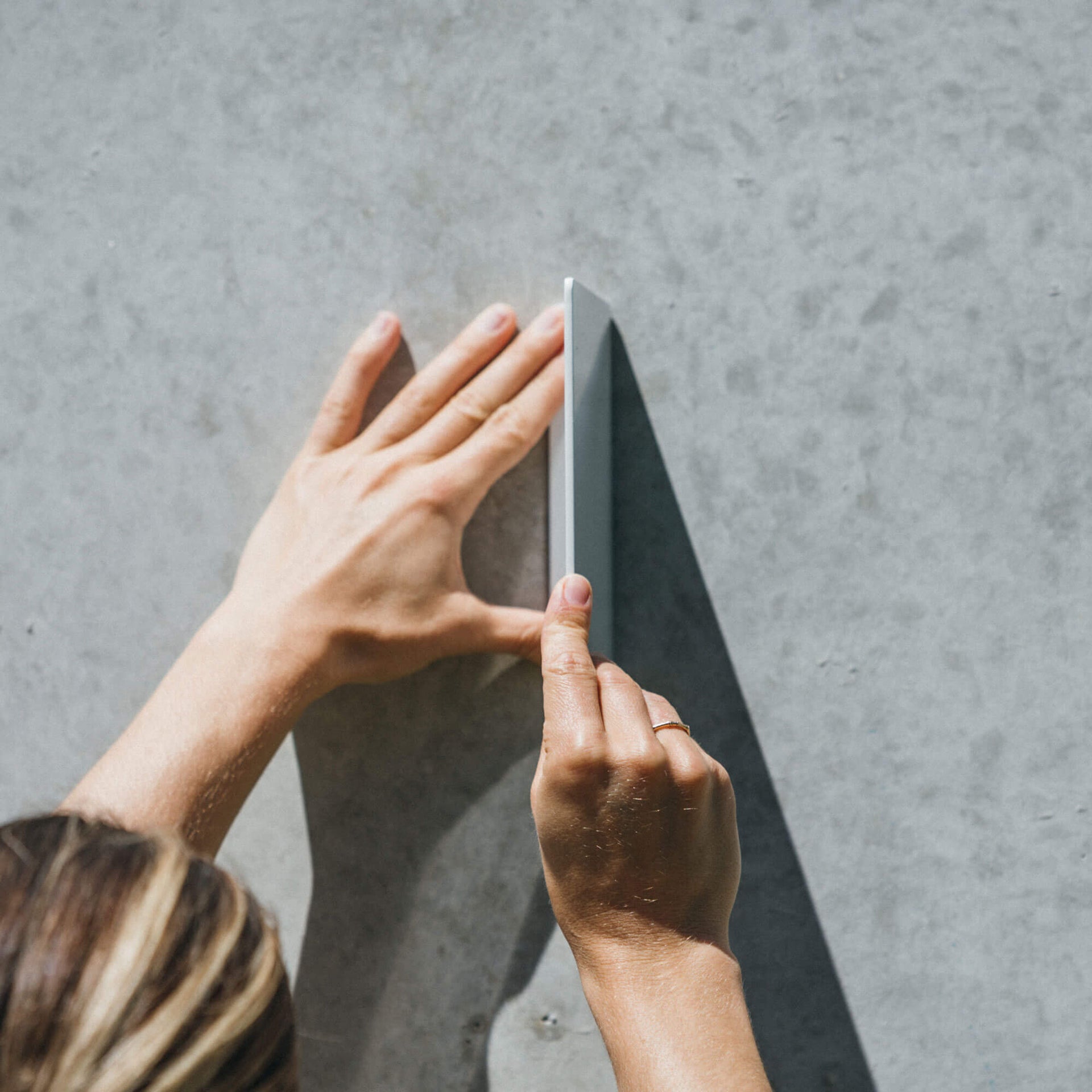 Square Blade Wall Sign | George & Willy Sign