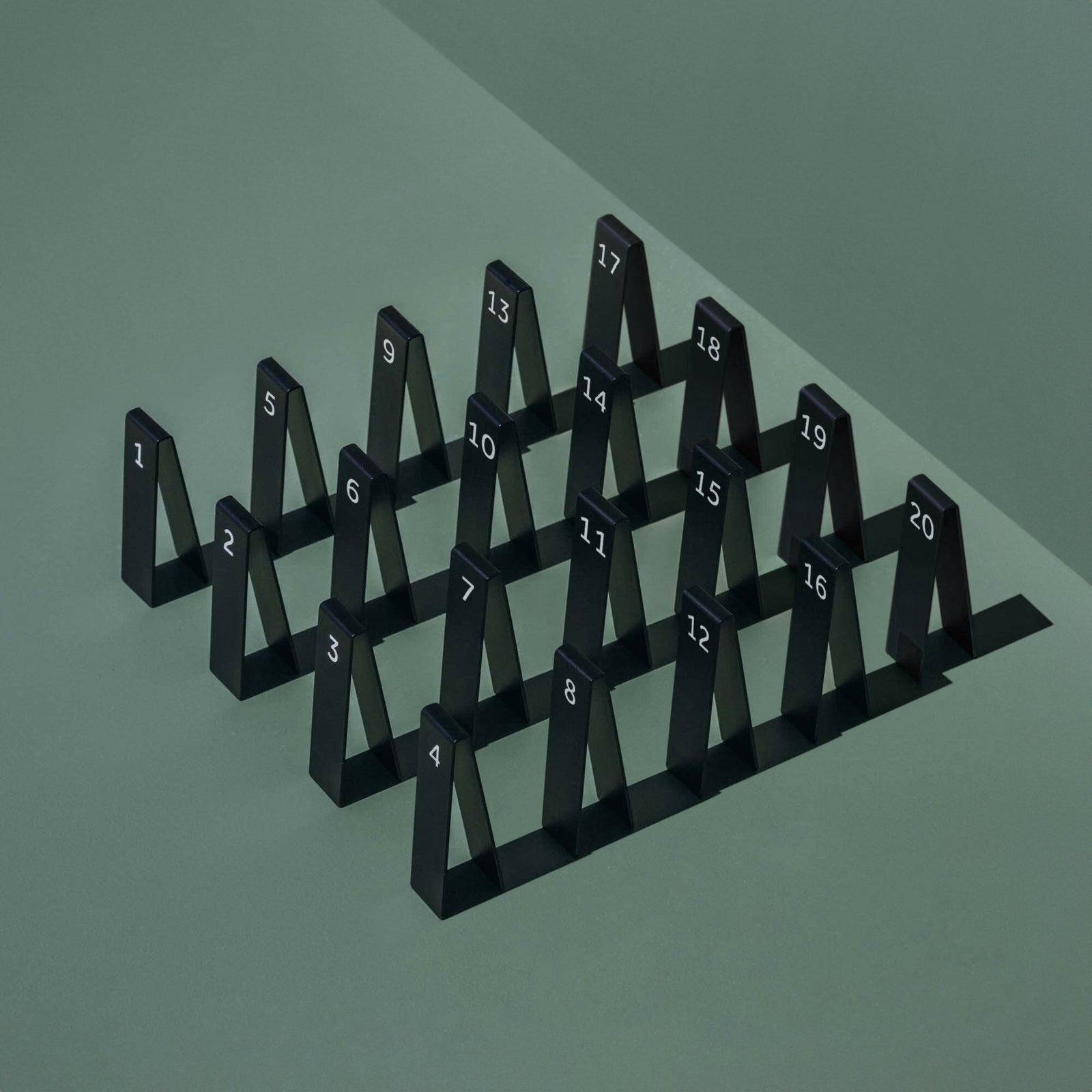 Table Number Stackers | Table Numbers for Restaurants | George & Willy ...