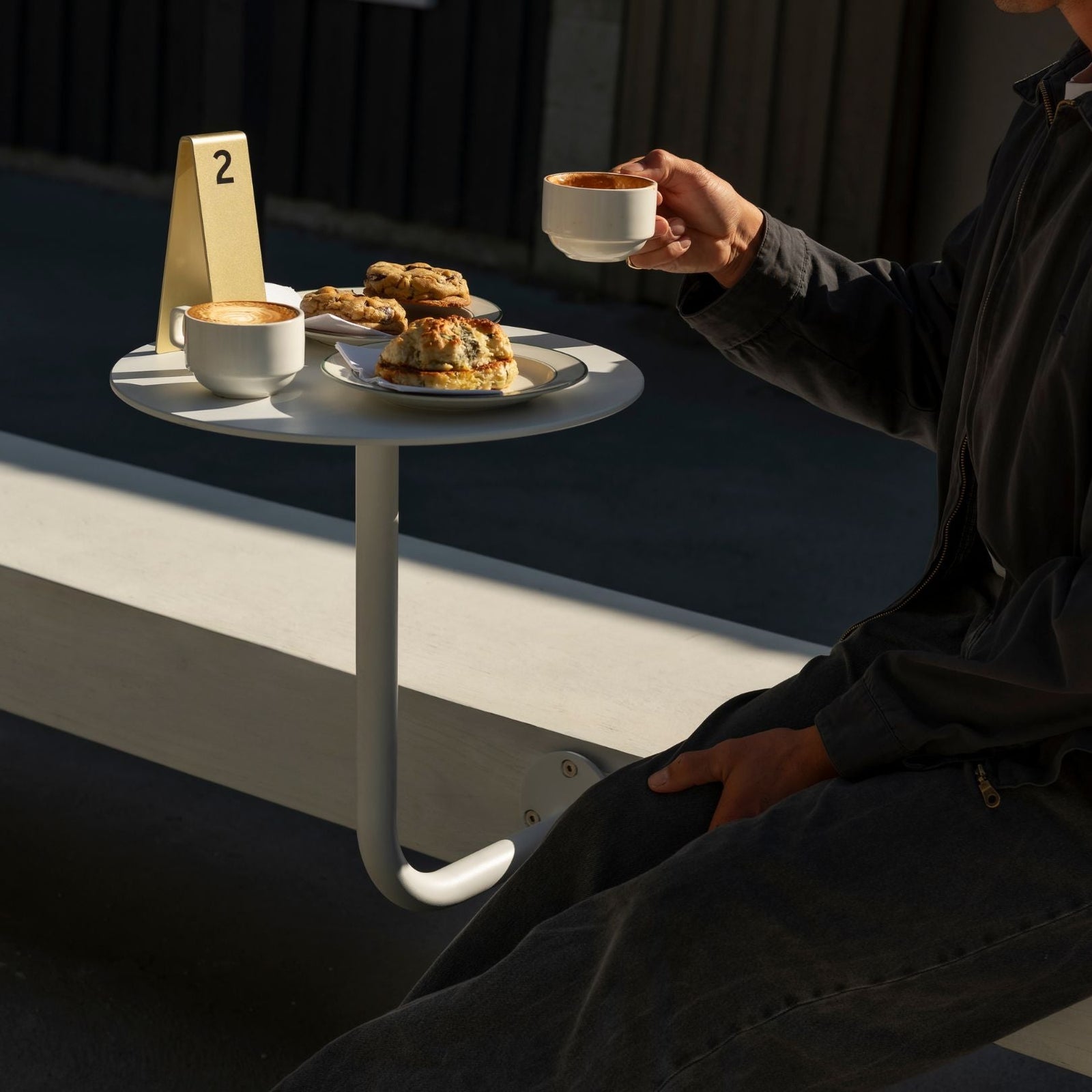Wall Mounted Cafe Table | Bistro Table | George & Willy – George and Willy