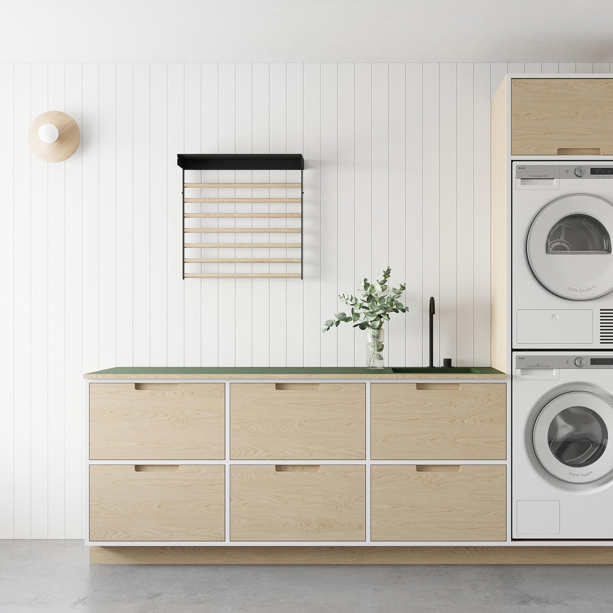 Wall Mounted Drying Rack | Laundry Rack | George & Willy – George and Willy