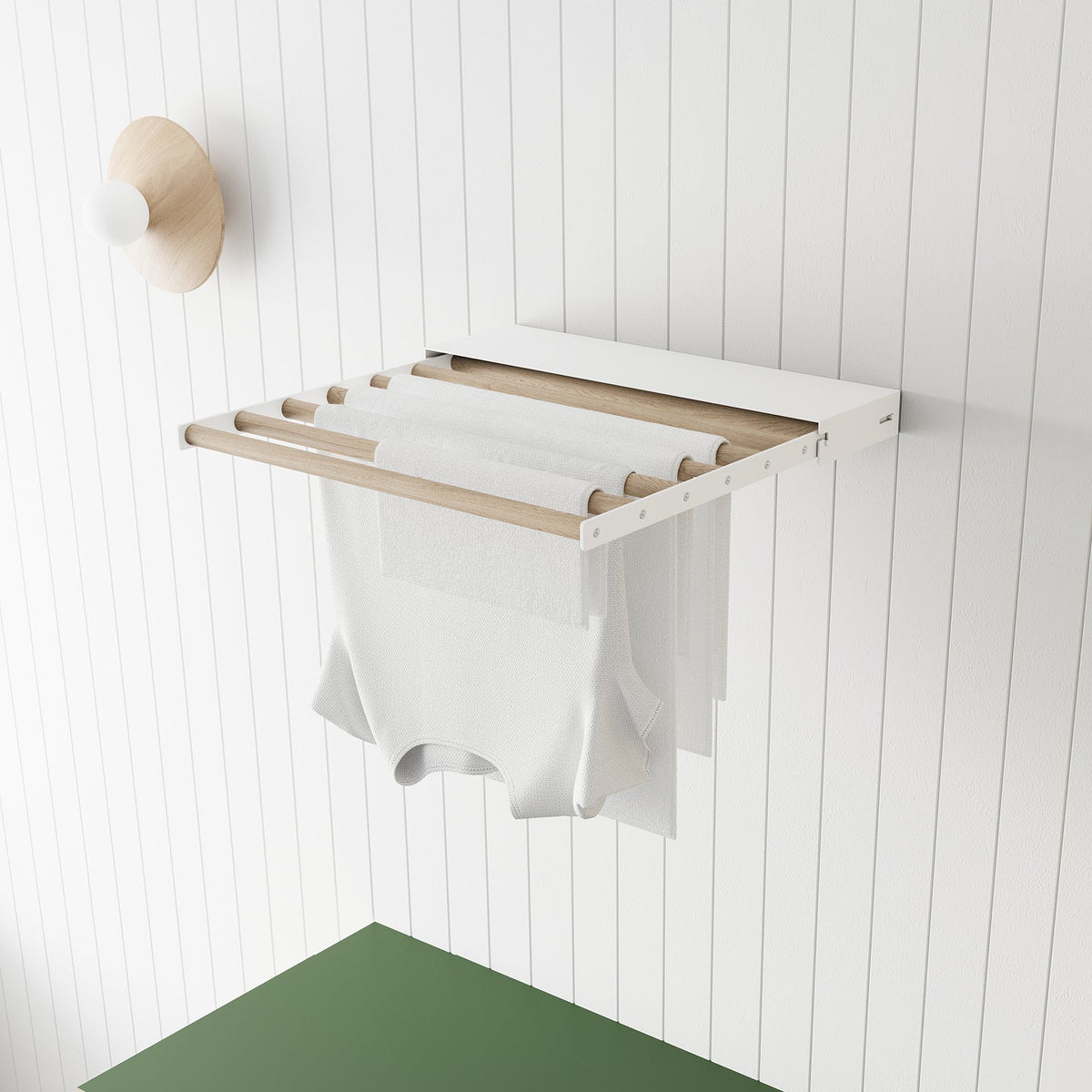 Wall Mounted Drying Rack | Laundry Rack | George & Willy – George and Willy