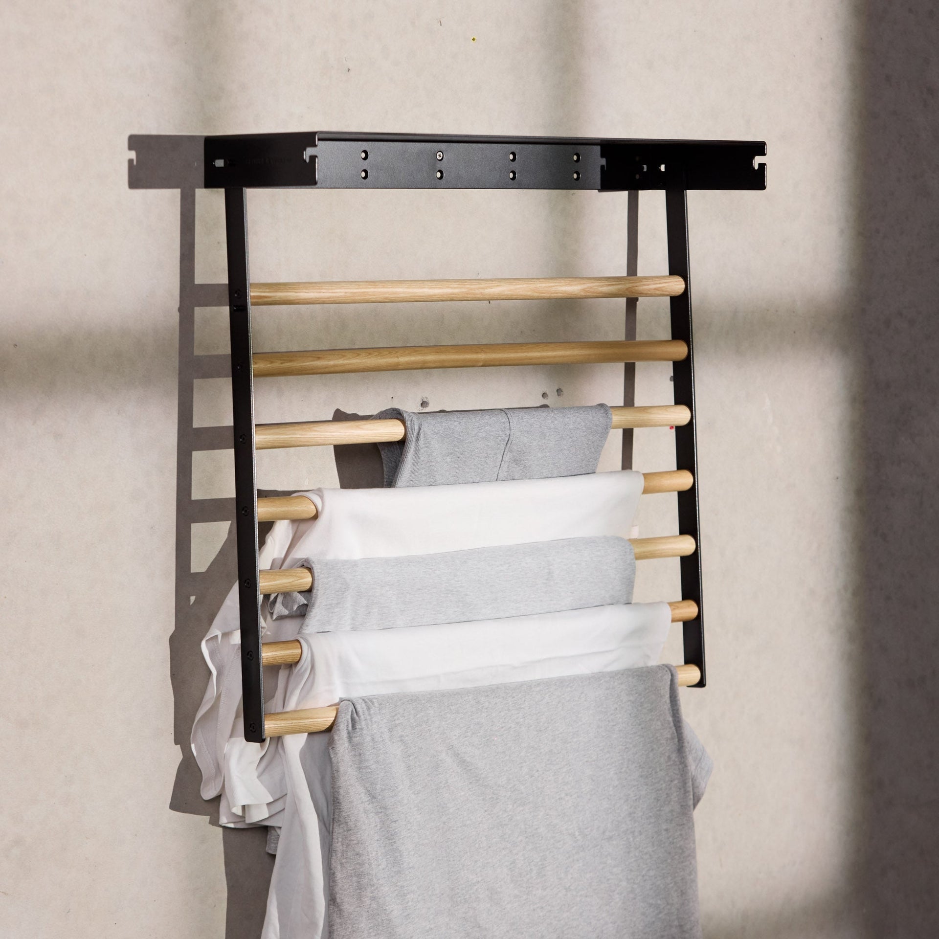 Wall Mounted Drying Rack | Laundry Rack | George & Willy – George and Willy