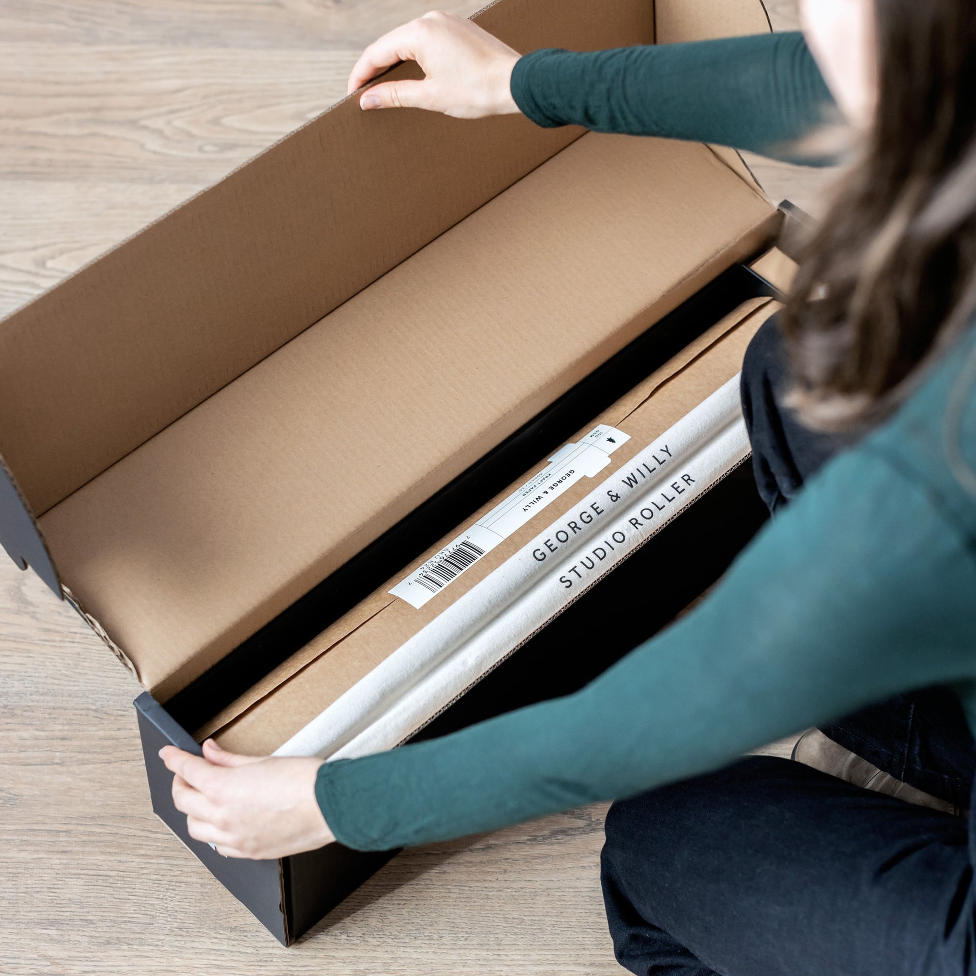 Paper Rollers and Displays | Refillable Paper Dispensers – George and Willy