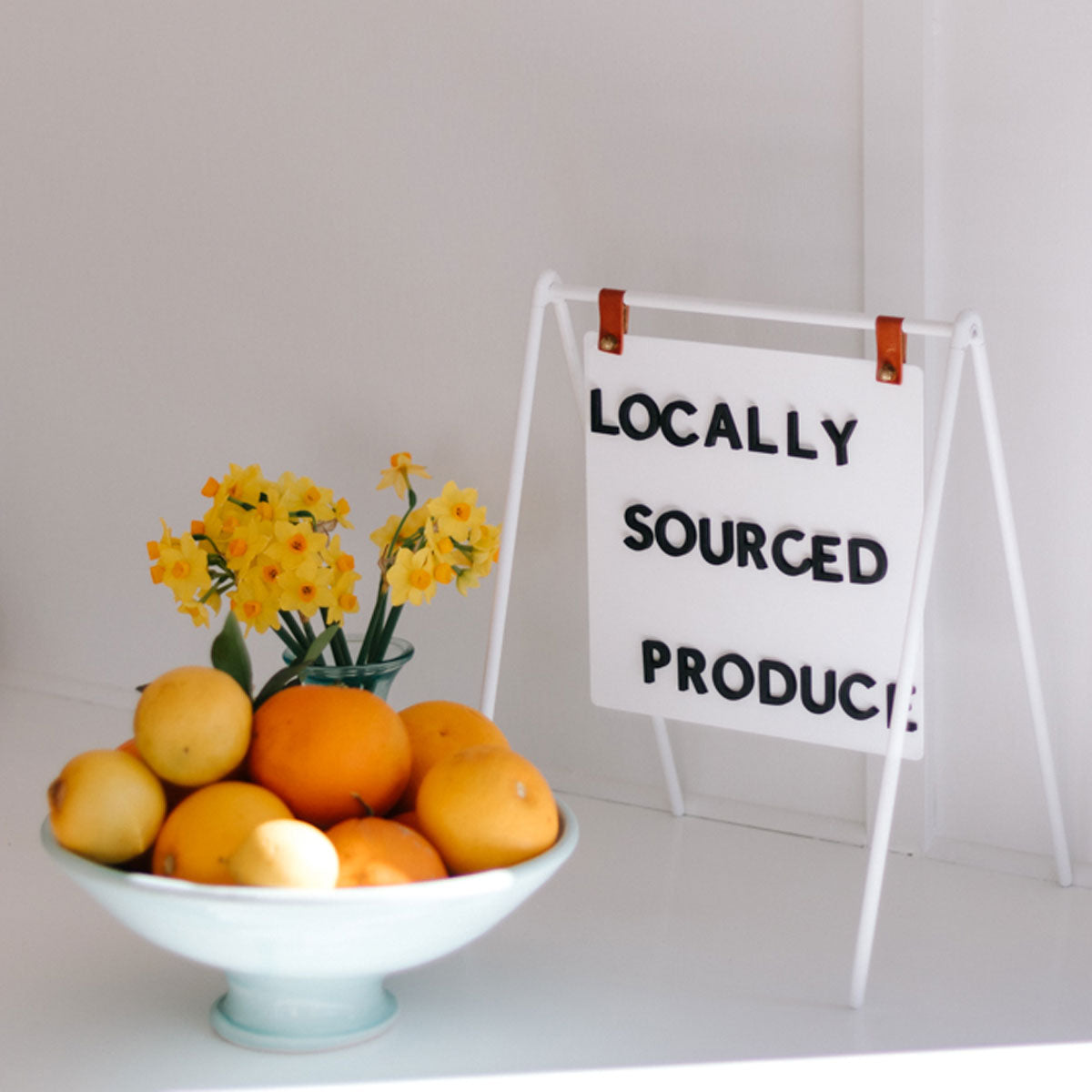 Countertop Sign | Small Sandwich Board | George & Willy – George and Willy