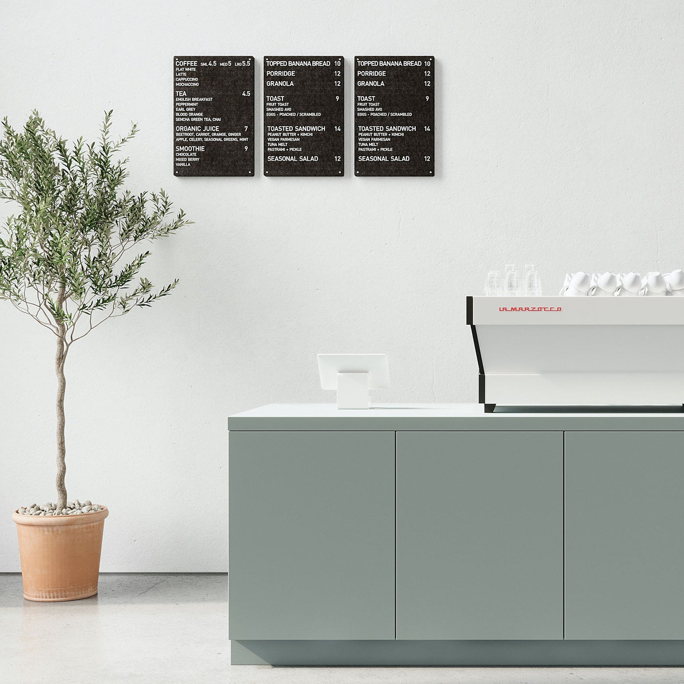 Felt Letter Menu Board | George & Willy