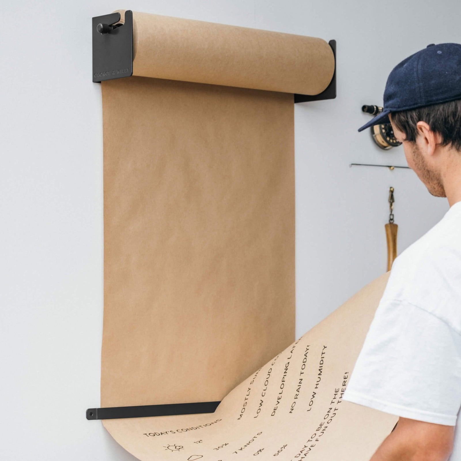 Kraft Paper Roll for Studio Rollers | George & Willy