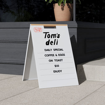 Magnetic Letter Sidewalk Sign | George & Willy