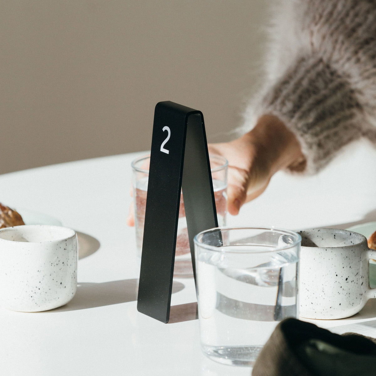 Table Number Stackers | George & Willy